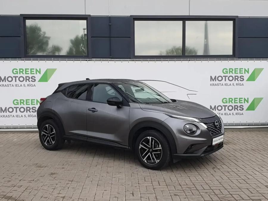 Grey Nissan Juke 2025 in Tukums, with an engine capacity of 1.60 L and mileage of 36 thousand km for 23900 €, photo 5 on AUTOMOTO.COM.LV