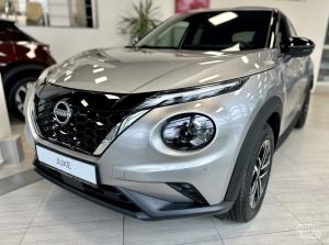 Pelēks Nissan Juke 2026 Klaipėda, ar dzinēja tilpumu 1.60 L un nobraukumu 5 tūkst. km par 27500 €, foto  vietnē AUTOMOTO.COM.LV