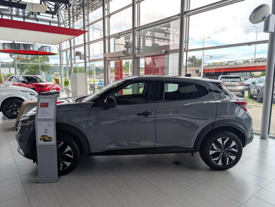 Grey Nissan Juke 2026 in Vilnius, with an engine capacity of 1.00 L and mileage of 0 thousand km for 20590 €, photo 7 on AUTOMOTO.COM.LV