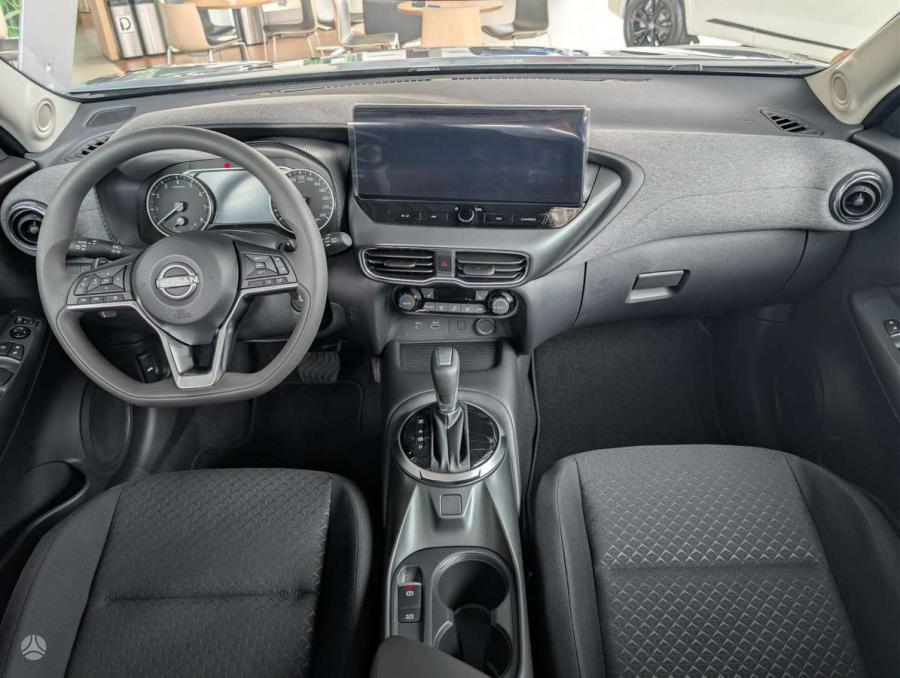Grey Nissan Juke 2026 in Vilnius, with an engine capacity of 1.00 L and mileage of 0 thousand km for 20590 €, photo 12 on AUTOMOTO.COM.LV