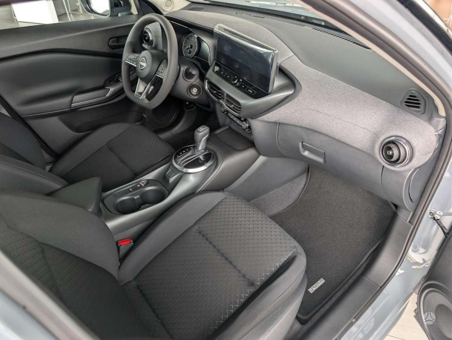 Grey Nissan Juke 2026 in Vilnius, with an engine capacity of 1.00 L and mileage of 0 thousand km for 20590 €, photo 14 on AUTOMOTO.COM.LV