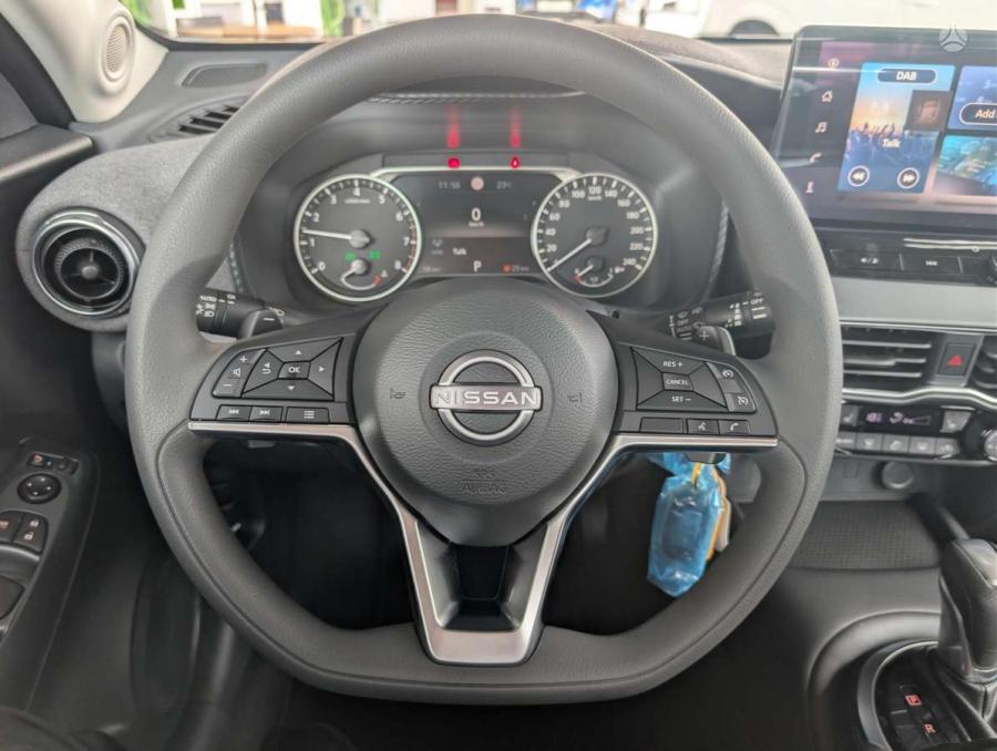 Grey Nissan Juke 2026 in Vilnius, with an engine capacity of 1.00 L and mileage of 0 thousand km for 20590 €, photo 15 on AUTOMOTO.COM.LV