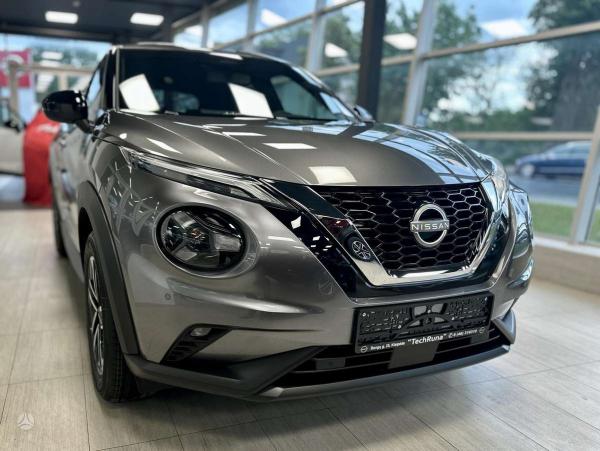 Nissan Juke 2026 in Klaipeda on AUTOMOTO.COM.LV Grey Nissan Juke 2026 in Klaipeda, with an engine capacity of 1.60 L and mileage of 0 thousand km for 27590 €, photo 7 on AUTOMOTO.COM.LV