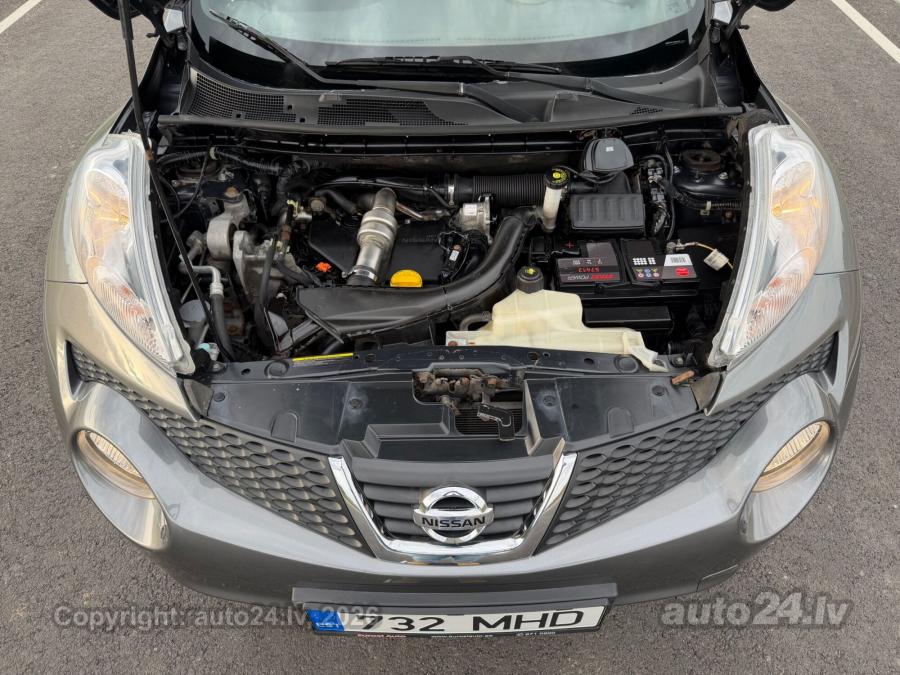 Grey Nissan Juke 2011 in Tallinn, with an engine capacity of 1.50 L and mileage of 213 thousand km for 6190 €, photo 28 on AUTOMOTO.COM.LV