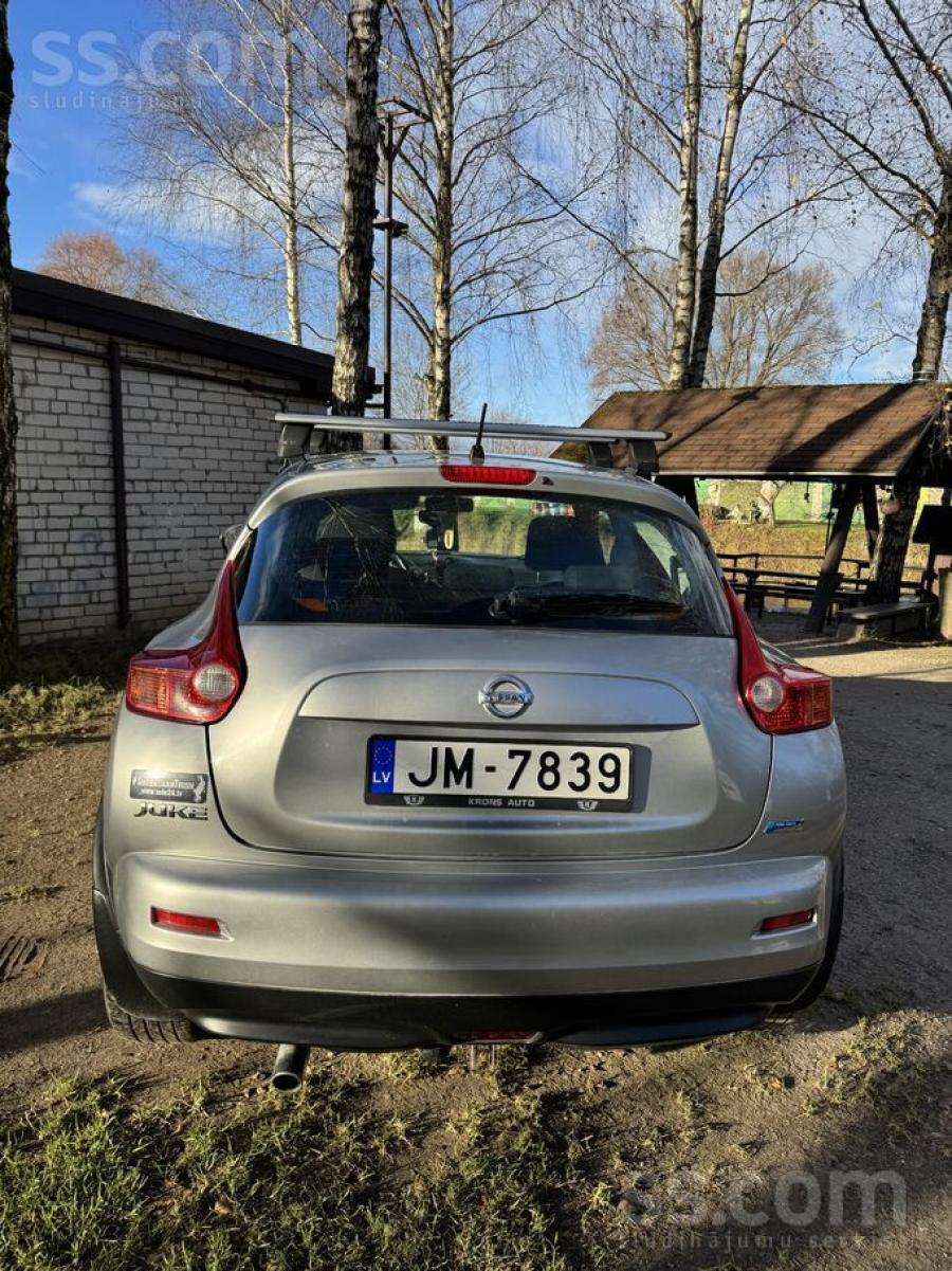 Pelēks Nissan Juke 2011 Jelgava, ar dzinēja tilpumu 1.60 L un nobraukumu 225 tūkst. km par 4000 €, foto 5 vietnē AUTOMOTO.COM.LV