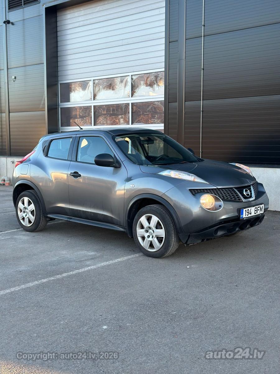 Pelēks Nissan Juke 2011 Tallina, ar dzinēja tilpumu 1.60 L un nobraukumu 119 tūkst. km par 5000 €, foto 1 vietnē AUTOMOTO.COM.LV