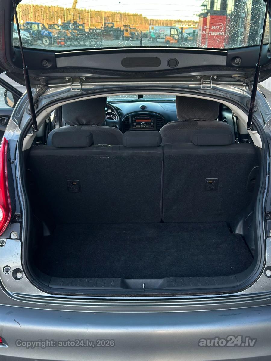 Pelēks Nissan Juke 2011 Tallina, ar dzinēja tilpumu 1.60 L un nobraukumu 119 tūkst. km par 5000 €, foto 11 vietnē AUTOMOTO.COM.LV