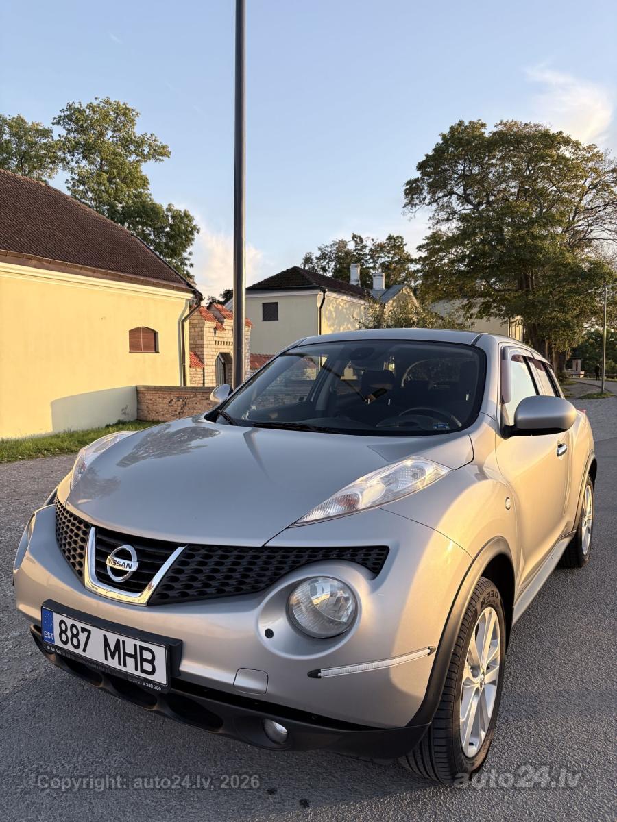 Pelēks Nissan Juke 2011 Tallina, ar dzinēja tilpumu 1.60 L un nobraukumu 129 tūkst. km par 8970 €, foto 4 vietnē AUTOMOTO.COM.LV