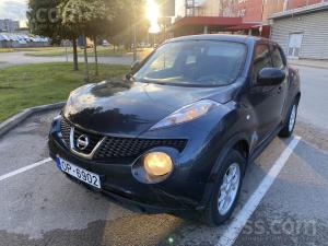 Grey Nissan Juke 2012 in Riga, with an engine capacity of 1.60 L and mileage of 175 thousand km for 5880 €, photo  on AUTOMOTO.COM.LV