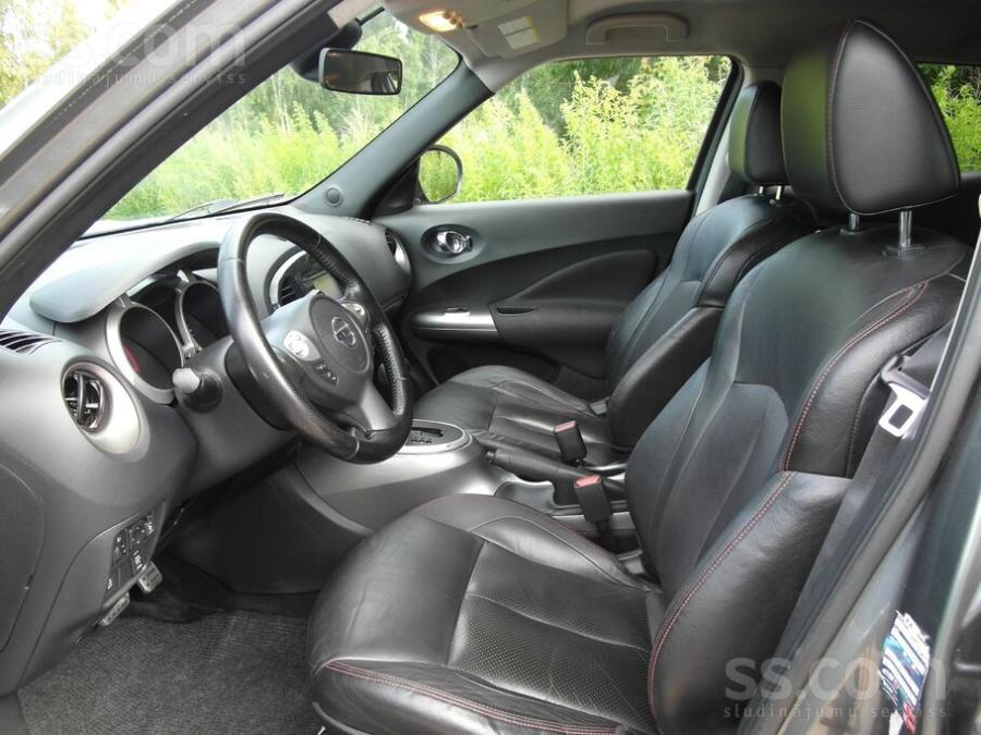 Grey Nissan Juke 2012 in Riga, with an engine capacity of 1.60 L and mileage of 149 thousand km for 4950 €, photo 6 on AUTOMOTO.COM.LV