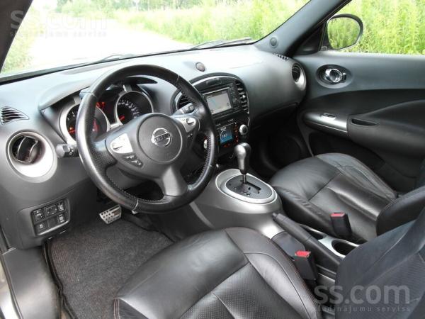 Pelēks Nissan Juke 2012 Rīga, ar dzinēja tilpumu 1.60 L un nobraukumu 149 tūkst. km par 4950 €, foto 6 vietnē AUTOMOTO.COM.LV