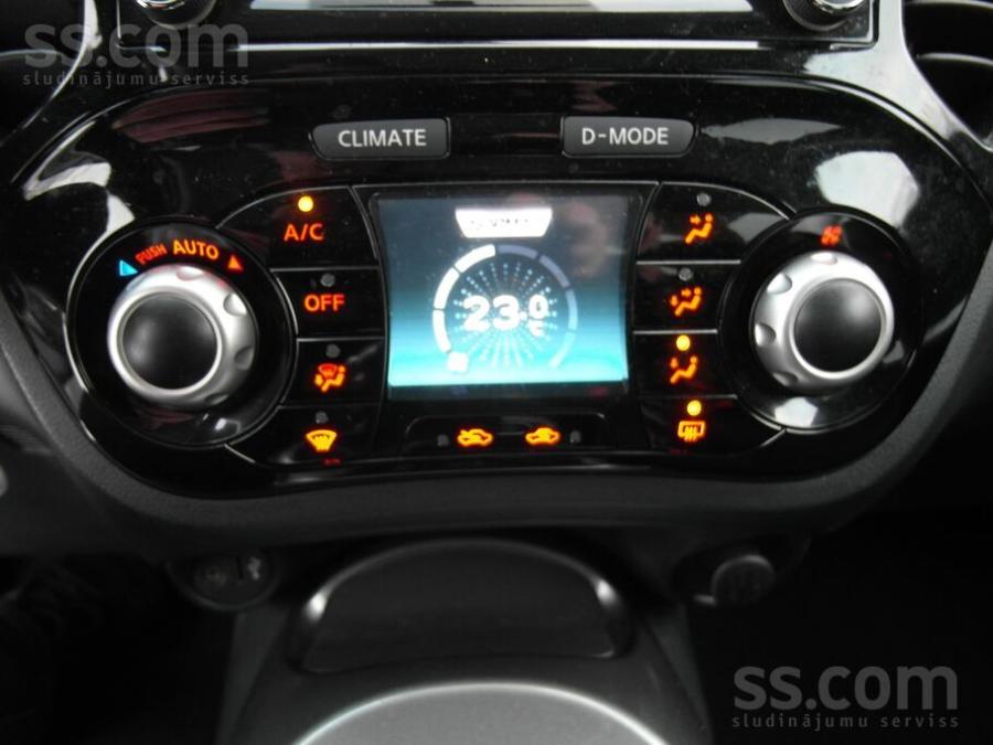 Grey Nissan Juke 2012 in Riga, with an engine capacity of 1.60 L and mileage of 149 thousand km for 4950 €, photo 18 on AUTOMOTO.COM.LV