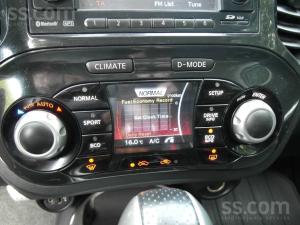 Grey Nissan Juke 2012 in Riga, with an engine capacity of 1.60 L and mileage of 149 thousand km for 4950 €, photo 19 on AUTOMOTO.COM.LV