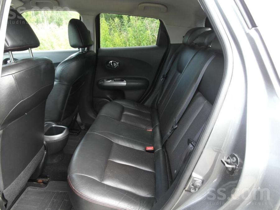 Grey Nissan Juke 2012 in Riga, with an engine capacity of 1.60 L and mileage of 149 thousand km for 4950 €, photo 22 on AUTOMOTO.COM.LV