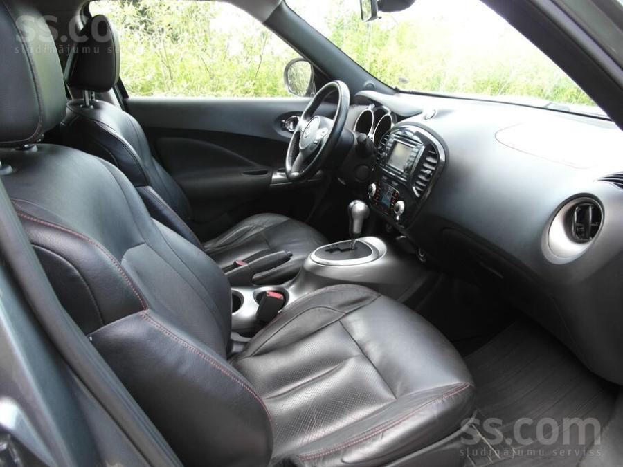 Grey Nissan Juke 2012 in Riga, with an engine capacity of 1.60 L and mileage of 149 thousand km for 4950 €, photo 23 on AUTOMOTO.COM.LV
