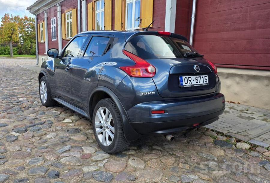 Pelēks Nissan Juke 2013 Jelgava, ar dzinēja tilpumu 1.60 L un nobraukumu 0 tūkst. km par 4490 €, foto 3 vietnē AUTOMOTO.COM.LV