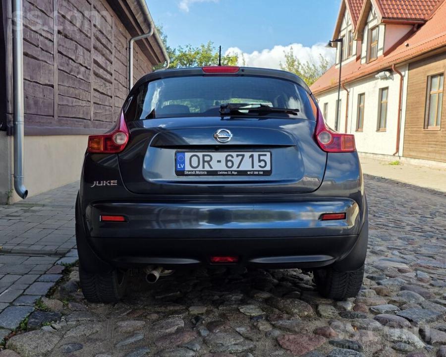 Pelēks Nissan Juke 2013 Jelgava, ar dzinēja tilpumu 1.60 L un nobraukumu 0 tūkst. km par 4490 €, foto 7 vietnē AUTOMOTO.COM.LV