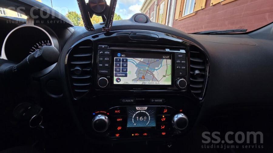 Pelēks Nissan Juke 2013 Jelgava, ar dzinēja tilpumu 1.60 L un nobraukumu 0 tūkst. km par 4490 €, foto 17 vietnē AUTOMOTO.COM.LV