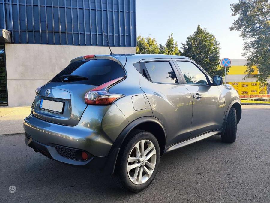Pelēks Nissan Juke 2017 Kauņa, ar dzinēja tilpumu 1.60 L un nobraukumu 78 tūkst. km par 10900 €, foto 6 vietnē AUTOMOTO.COM.LV