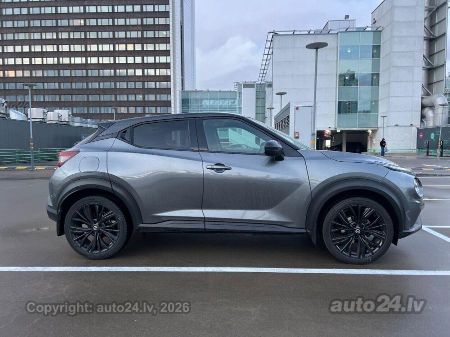 Grey Nissan Juke 2021 in Tallinn, with an engine capacity of 1.00 L and mileage of 51 thousand km for 16500 €, photo 10 on AUTOMOTO.COM.LV