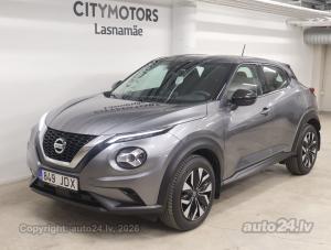 Grey Nissan Juke 2021 in Tallinn, with an engine capacity of 1.00 L and mileage of 36 thousand km for 14900 €, photo  on AUTOMOTO.COM.LV