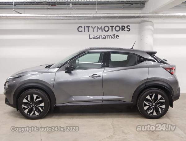 Grey Nissan Juke 2021 in Tallinn, with an engine capacity of 1.00 L and mileage of 36 thousand km for 14900 €, photo 2 on AUTOMOTO.COM.LV