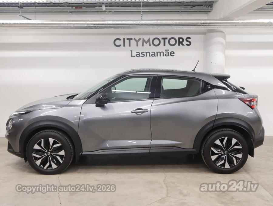 Grey Nissan Juke 2021 in Tallinn, with an engine capacity of 1.00 L and mileage of 36 thousand km for 14900 €, photo 3 on AUTOMOTO.COM.LV