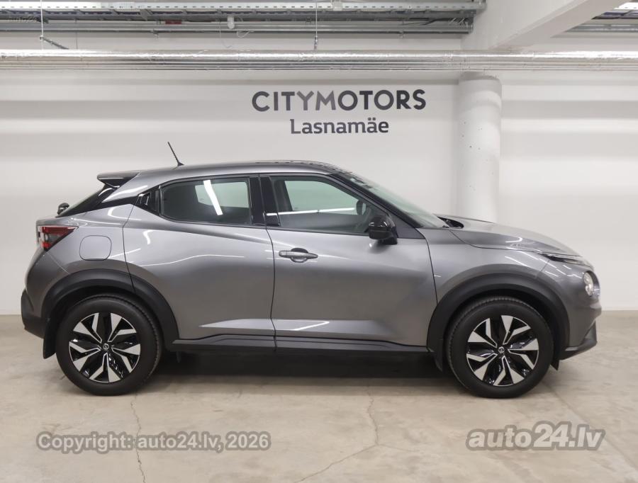 Grey Nissan Juke 2021 in Tallinn, with an engine capacity of 1.00 L and mileage of 36 thousand km for 14900 €, photo 6 on AUTOMOTO.COM.LV
