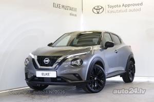 Pelēks Nissan Juke 2021 Tallina, ar dzinēja tilpumu 1.00 L un nobraukumu 46 tūkst. km par 14800 €, foto  vietnē AUTOMOTO.COM.LV