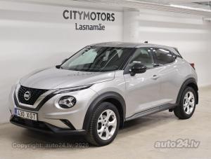 Pelēks Nissan Juke 2022 Tallina, ar dzinēja tilpumu 1.00 L un nobraukumu 40 tūkst. km par 14900 €, foto  vietnē AUTOMOTO.COM.LV
