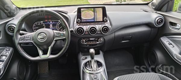 Pelēks Nissan Juke 2022 Rīga, ar dzinēja tilpumu 1.00 L un nobraukumu 44 tūkst. km par 16500 €, foto 10 vietnē AUTOMOTO.COM.LV