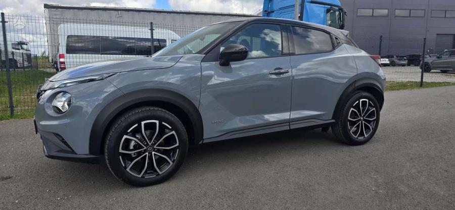 Pelēks Nissan Juke 2023 Klaipėda, ar dzinēja tilpumu 1.60 L un nobraukumu 17 tūkst. km par 17700 €, foto 6 vietnē AUTOMOTO.COM.LV
