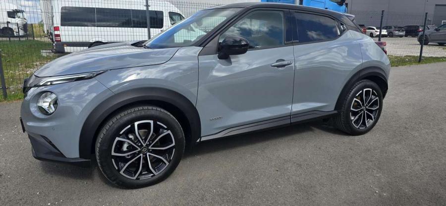 Pelēks Nissan Juke 2023 Klaipėda, ar dzinēja tilpumu 1.60 L un nobraukumu 17 tūkst. km par 17700 €, foto 8 vietnē AUTOMOTO.COM.LV