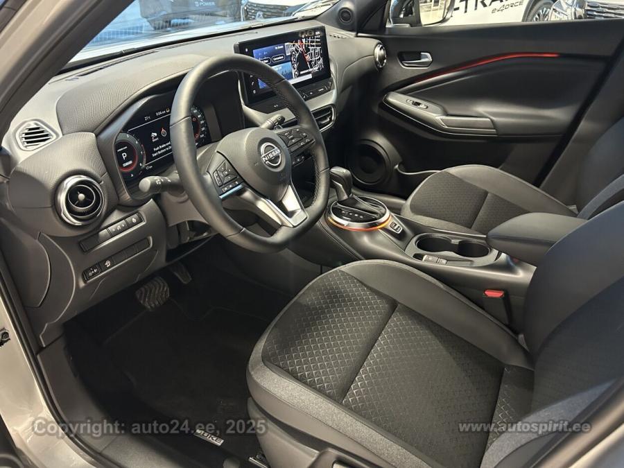 Pelēks Nissan Juke 2025 Tartu, ar dzinēja tilpumu 1.00 L un nobraukumu 1 tūkst. km par 23590 €, foto 4 vietnē AUTOMOTO.COM.LV