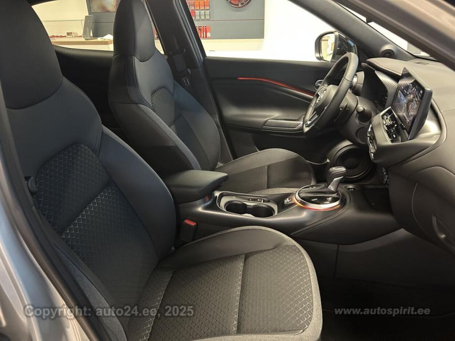 Pelēks Nissan Juke 2025 Tartu, ar dzinēja tilpumu 1.00 L un nobraukumu 1 tūkst. km par 23590 €, foto 5 vietnē AUTOMOTO.COM.LV