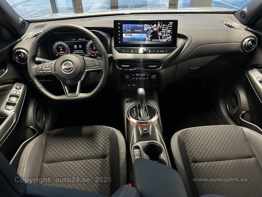 Pelēks Nissan Juke 2025 Tartu, ar dzinēja tilpumu 1.00 L un nobraukumu 1 tūkst. km par 23590 €, foto 8 vietnē AUTOMOTO.COM.LV