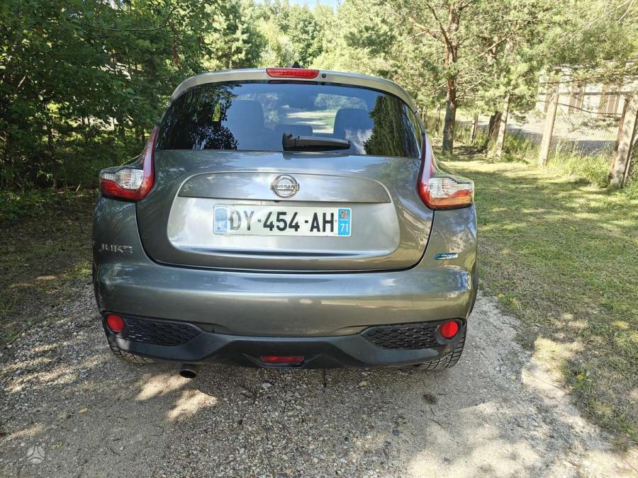 Grey Nissan Juke 2015 in Anyksciai, with an engine capacity of 1.46 L and mileage of 257 thousand km for 2750 €, photo 13 on AUTOMOTO.COM.LV