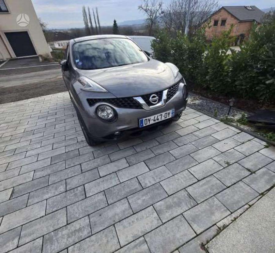 Pelēks Nissan Juke 2016 Tauragė, ar dzinēja tilpumu 1.20 L un nobraukumu 114 tūkst. km par 5555 €, foto 1 vietnē AUTOMOTO.COM.LV