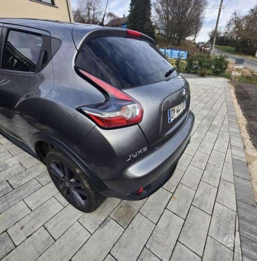 Pelēks Nissan Juke 2016 Tauragė, ar dzinēja tilpumu 1.20 L un nobraukumu 114 tūkst. km par 5555 €, foto 5 vietnē AUTOMOTO.COM.LV