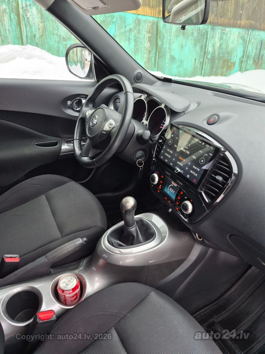 Nissan Juke 2013 in Tallinn, with an engine capacity of 1.60 L and mileage of 72 thousand km for 5990 €, photo 10 on AUTOMOTO.COM.LV