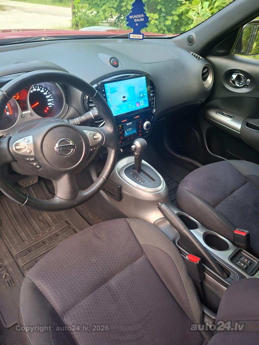 Nissan Juke 2013 Tallina, ar dzinēja tilpumu 1.60 L un nobraukumu 107 tūkst. km par 5900 €, foto 8 vietnē AUTOMOTO.COM.LV