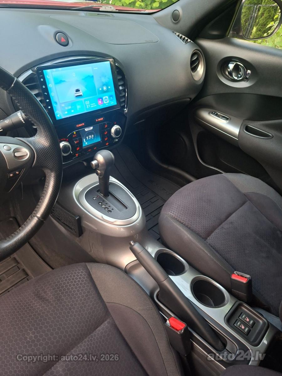 Nissan Juke 2013 Tallina, ar dzinēja tilpumu 1.60 L un nobraukumu 107 tūkst. km par 5900 €, foto 9 vietnē AUTOMOTO.COM.LV