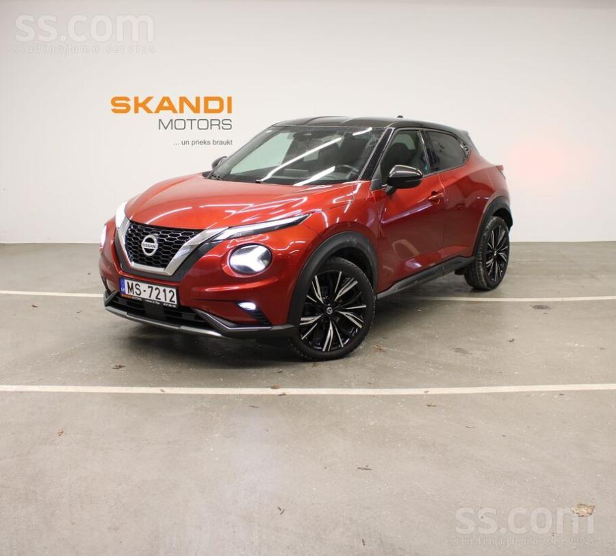 Oranžs Nissan Juke 2021 Rīga, ar dzinēja tilpumu 1.00 L un nobraukumu 47 tūkst. km par 14990 €, foto 1 vietnē AUTOMOTO.COM.LV
