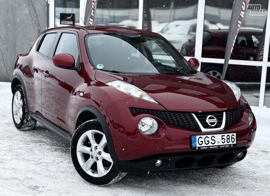 Sarkans Nissan Juke 2010 Radviliškis, ar dzinēja tilpumu 1.60 L un nobraukumu 135 tūkst. km par 4750 €, foto 2 vietnē AUTOMOTO.COM.LV