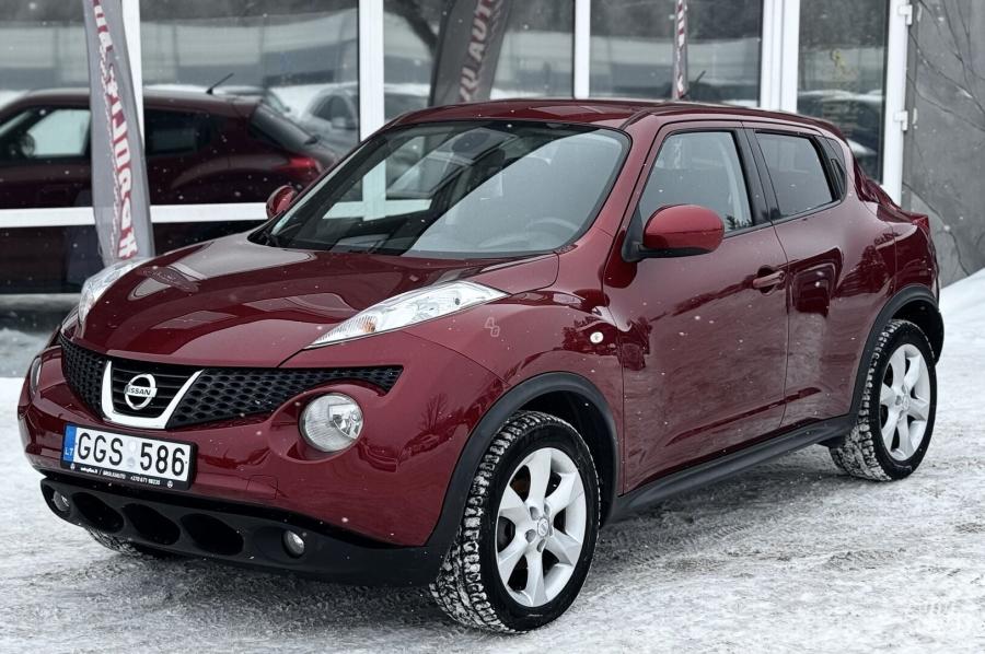 Sarkans Nissan Juke 2010 Radviliškis, ar dzinēja tilpumu 1.60 L un nobraukumu 135 tūkst. km par 4750 €, foto 3 vietnē AUTOMOTO.COM.LV