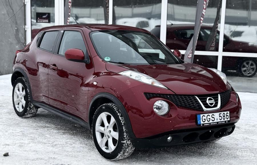 Sarkans Nissan Juke 2010 Radviliškis, ar dzinēja tilpumu 1.60 L un nobraukumu 135 tūkst. km par 4750 €, foto 4 vietnē AUTOMOTO.COM.LV