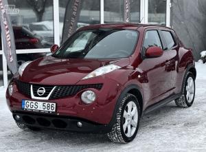 Sarkans Nissan Juke 2010 Radviliškis, ar dzinēja tilpumu 1.60 L un nobraukumu 135 tūkst. km par 4750 €, foto 5 vietnē AUTOMOTO.COM.LV