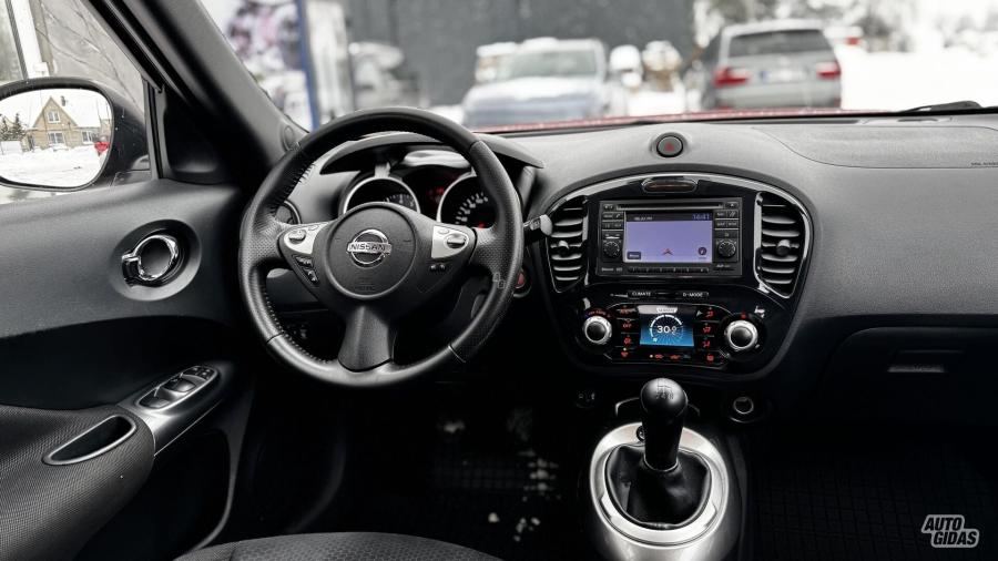 Sarkans Nissan Juke 2010 Radviliškis, ar dzinēja tilpumu 1.60 L un nobraukumu 135 tūkst. km par 4750 €, foto 13 vietnē AUTOMOTO.COM.LV