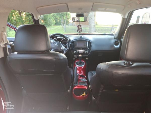 Sarkans Nissan Juke 2010 Alīta, ar dzinēja tilpumu 1.50 L un nobraukumu 292 tūkst. km par 3600 €, foto 7 vietnē AUTOMOTO.COM.LV