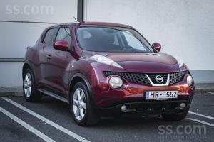 Red Nissan Juke 2011 in Riga, with an engine capacity of 1.60 L and mileage of 0 thousand km for 7500 €, photo 3 on AUTOMOTO.COM.LV
